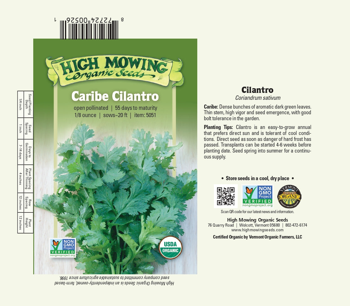 Herb: Caribe Cilantro Seeds