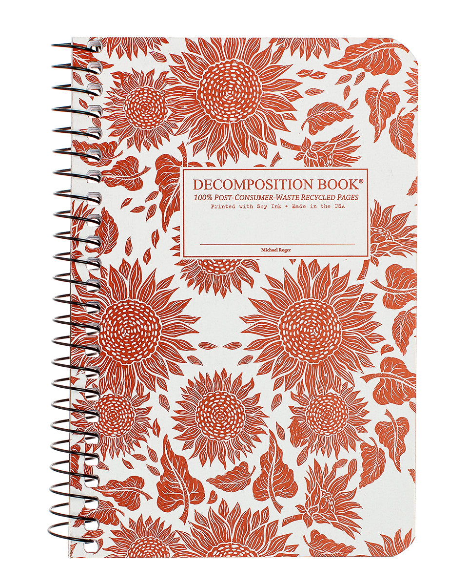 Sunflowers Pocket Decomposition Book
